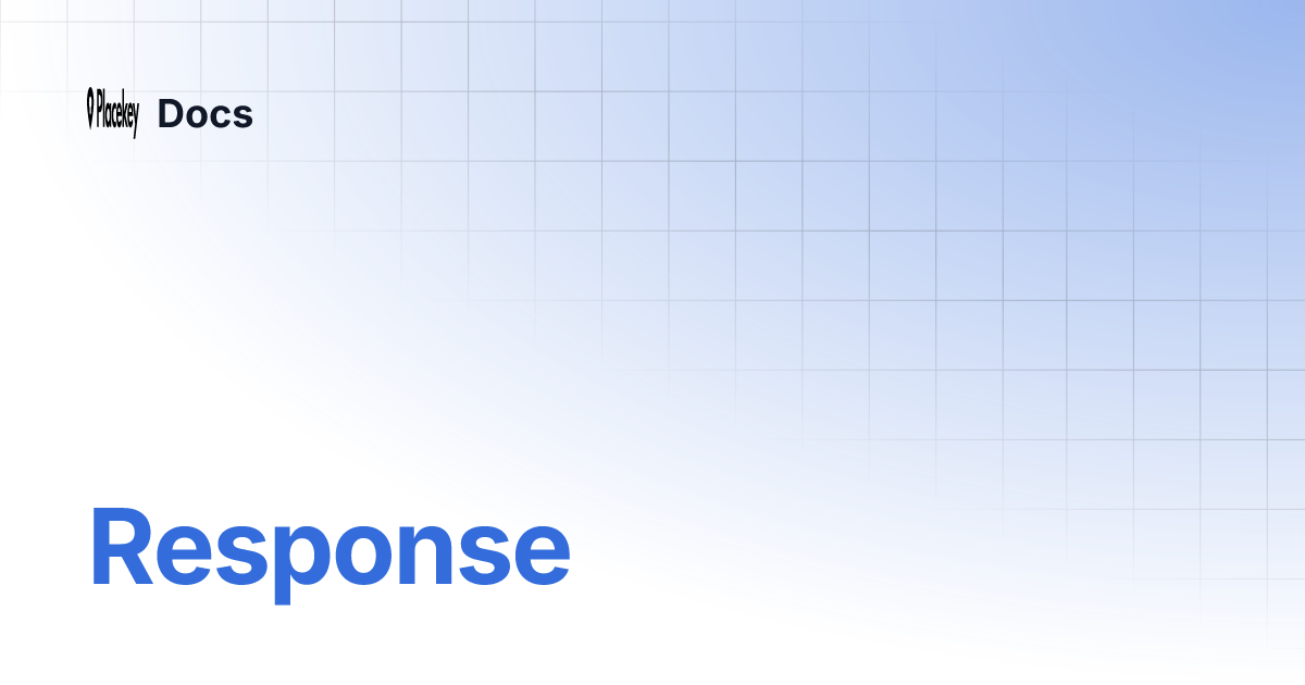 Response Docs 
